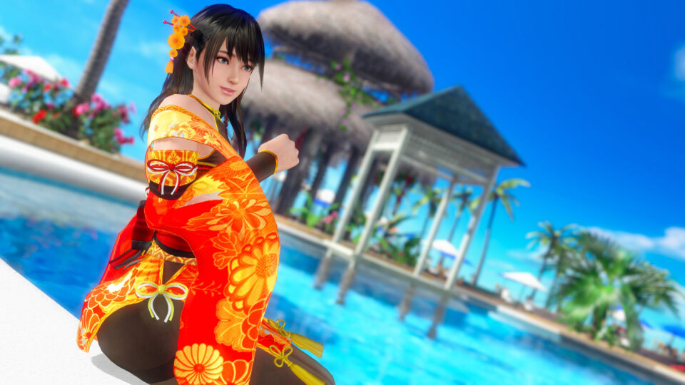 ななみの「暁光の錦」着崩れ撮影 | DOAXVVななみブログ